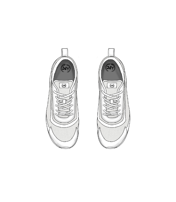 APC Rainbow White - APC Footwear